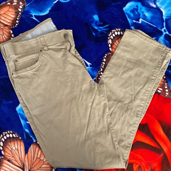 Lee | Pants | Lee Khaki Straight Taper Pants | Poshmark